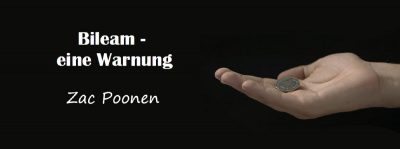 Bileam – eine Warnung – Lies das Evangelium